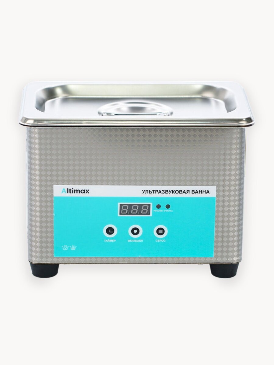 Ультразвуковая ванна 0,8 литра 35 Вт, 40khz, с таймером Altimax UC-1-08