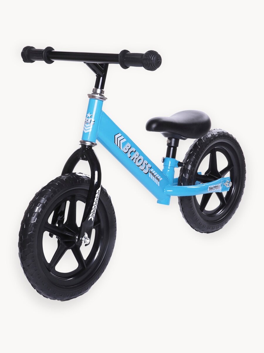 Детский беговел Babycare BCROSS, сталь, EVA, от 2 до 3 лет, синий