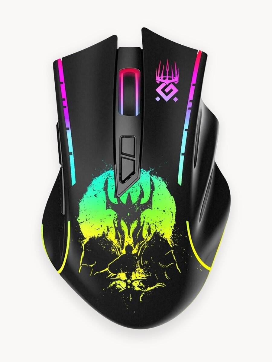 Беспроводная игровая мышь Defender KRONOS GM-695 чёрная (52695)