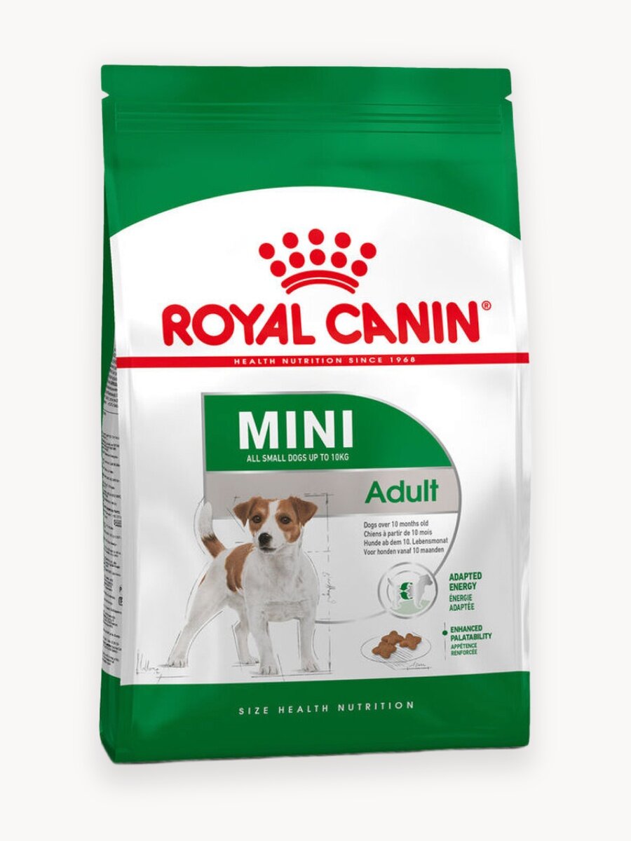 Сухой корм для собак Royal Canin Mini Adult для мелких пород, 4 кг