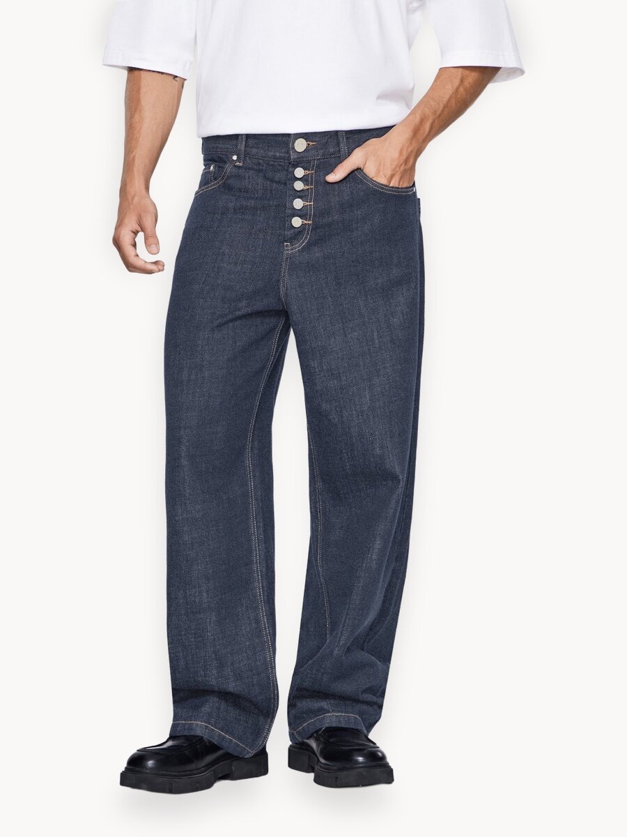 Джинсы бойфренды BUTTON UP 