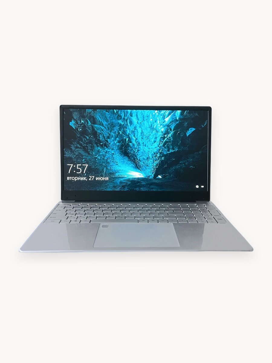 Ноутбук 15.6, ультрабук для работы и учебы, Notebook Intel J4125, RAM 8 ГБ, DDR4, SSD 512 ГБ, Intel UHD Graphics 600, Windows, русская раскладка