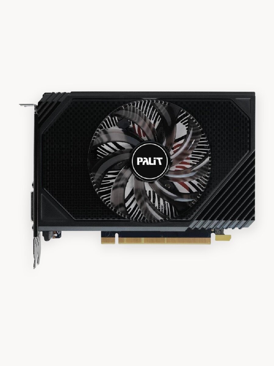 Видеокарта Palit NE63050S18JE-1072F черный PCIE16 RTX3050 6GB RTX3050 STORMX OC 6GB V1