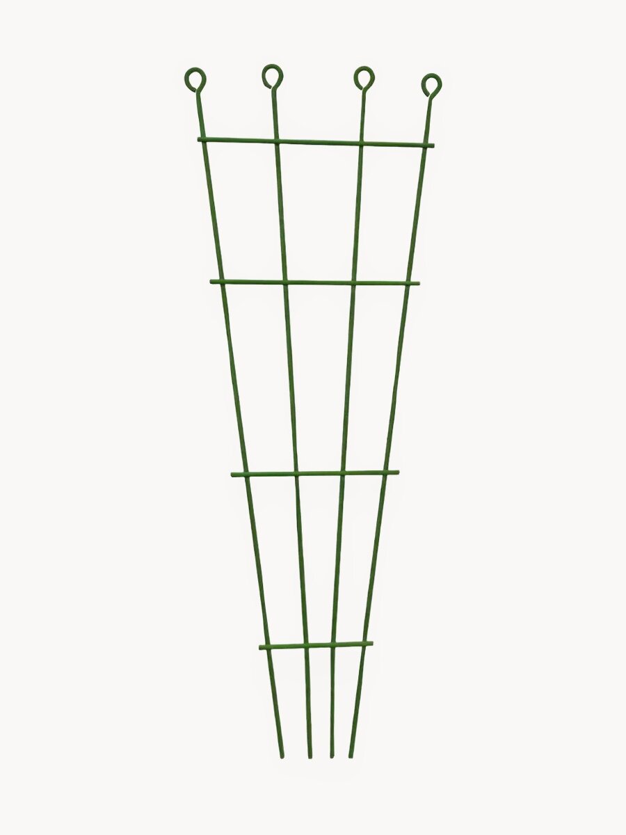 Шпалера для вьющихся растений «Цветочный веер» большая, 120 см