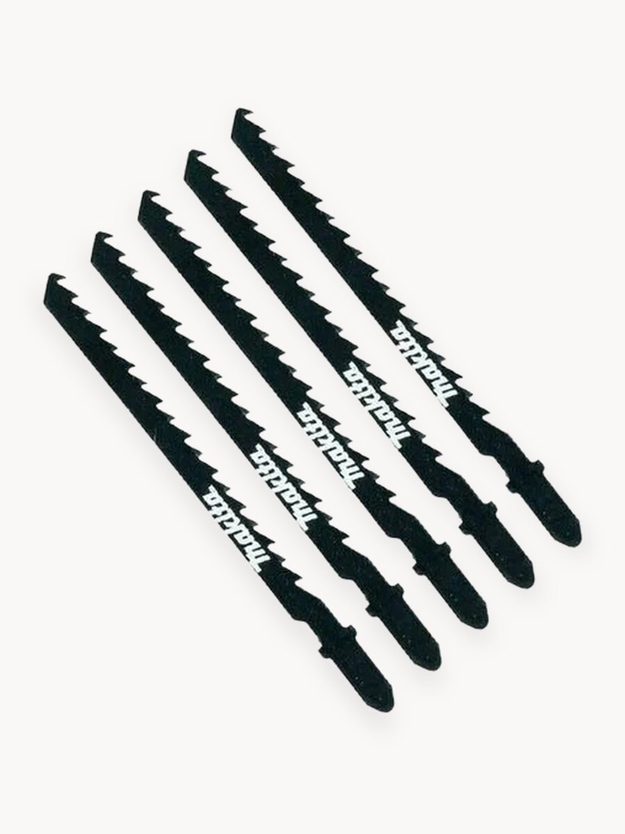 Лобзиковая пилка для дерева Fast фигурный рез T244D Makita D-34899 (5шт.)