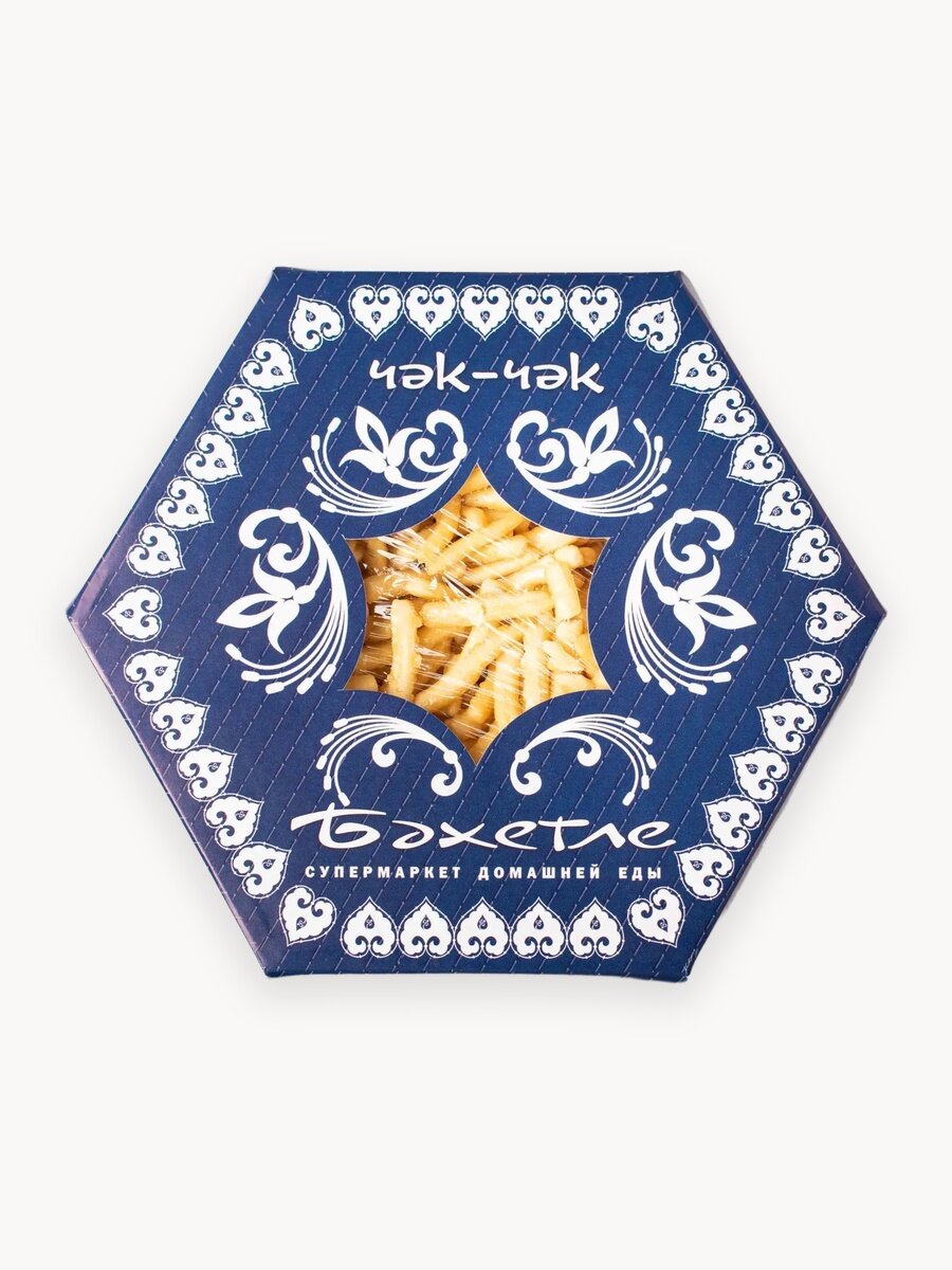 Чак чак Бахетле 350 гр. в подарочной картонной упаковке.