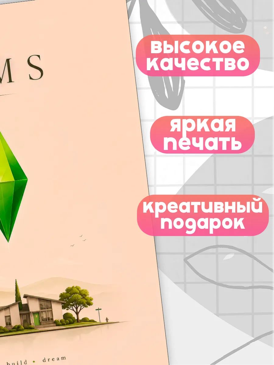 Постеры на стену Симс — фото 1