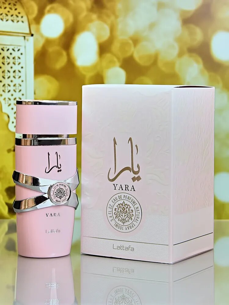 Арабские духи Lattafa Perfumes Yara, стойкая женская парфюмерная вода, сладкий кремово-пудровый аромат, 100 мл