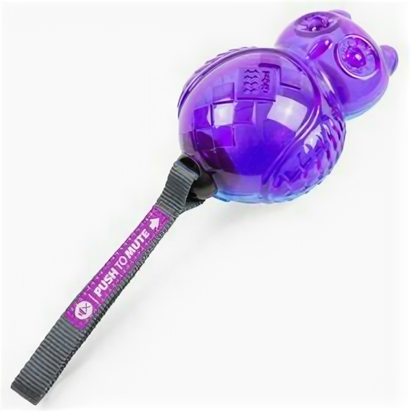 GiGwi 75322 Игрушка д/средних и больших собак Сова с отключаемой пищалкой