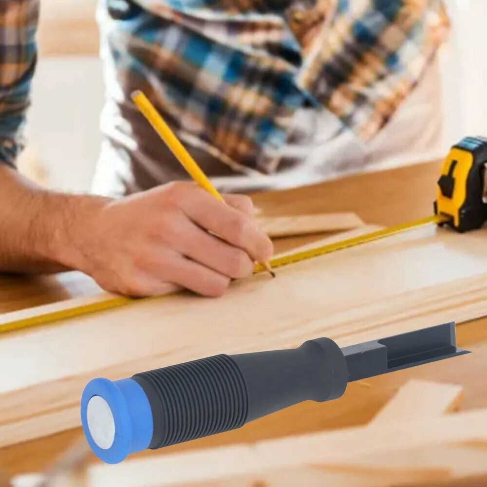 Правосторонняя стамеска, с противоскользящей ручкой, для работы с деревом