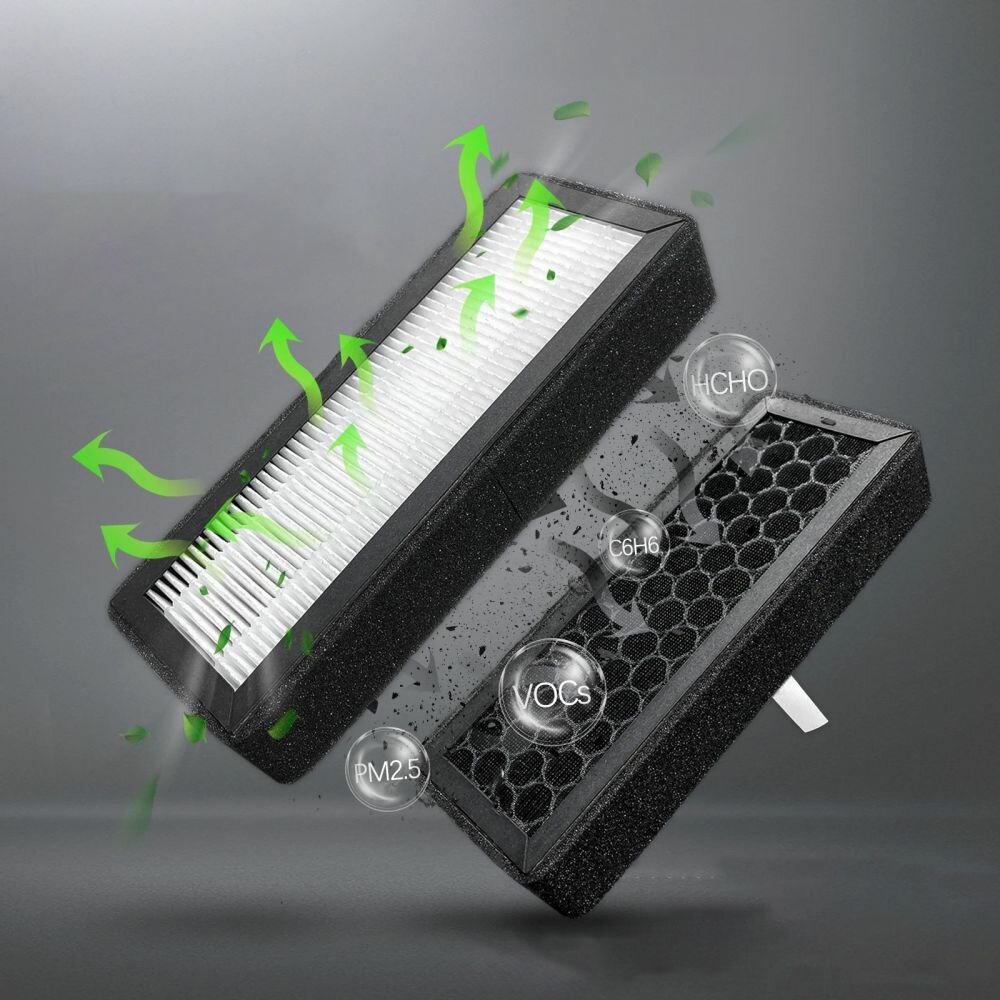 Комплект для модернизации воздушного фильтра Bambu Lab P2S HEPA 13 с активированным углем, аксессуары Bambulab P2S, сменная насадка для дропплаты.