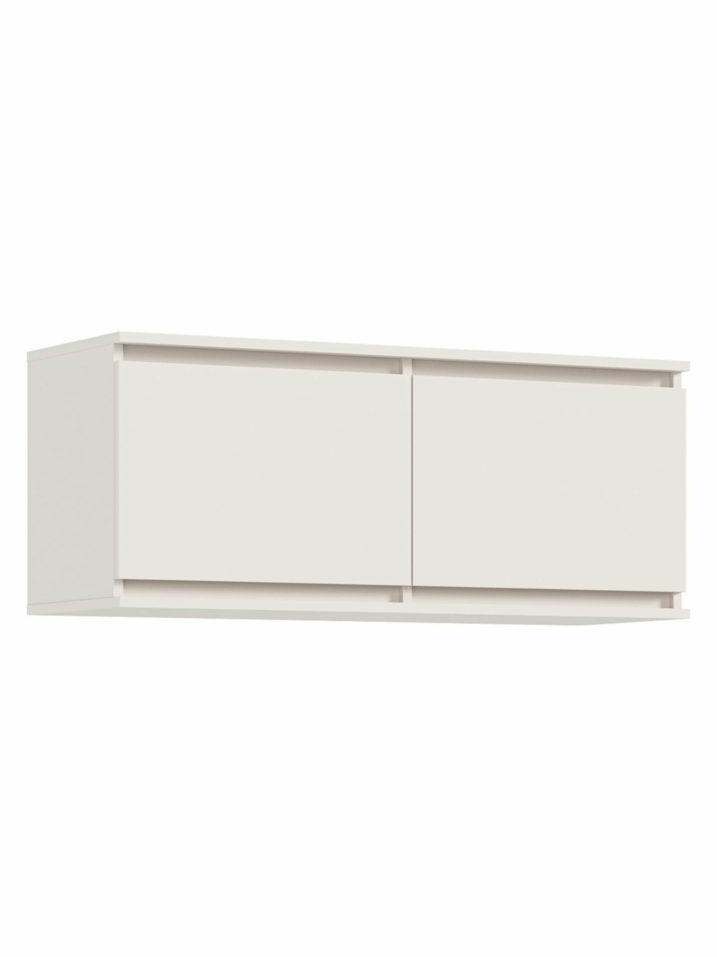 Полка навесная Челси (Антресоль малая) 1002х412х354 (Кашемир) МИФ