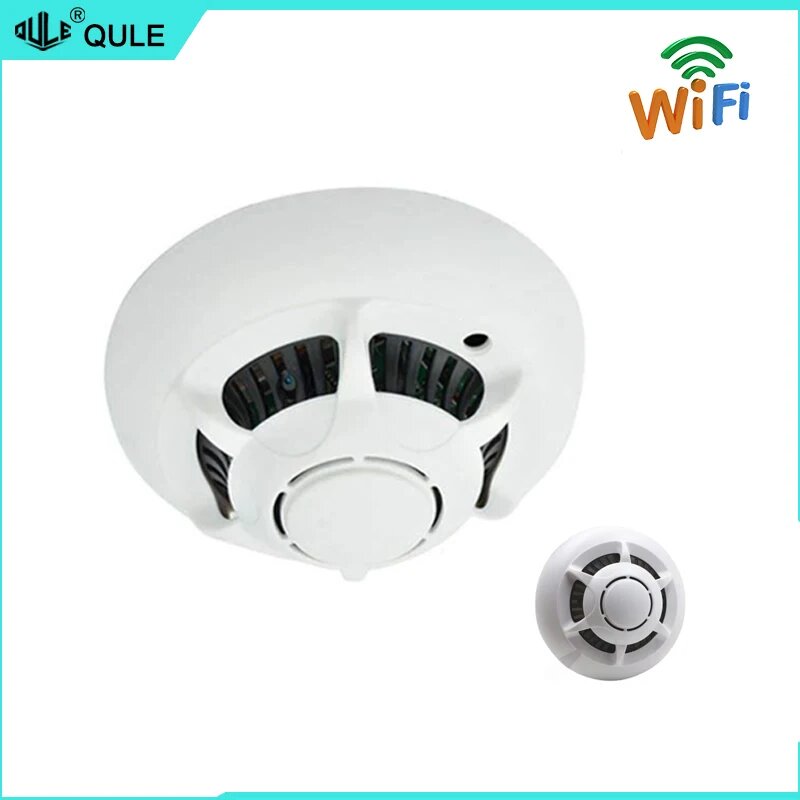 Датчик дыма Wi-Fi Qule, цвет cardless