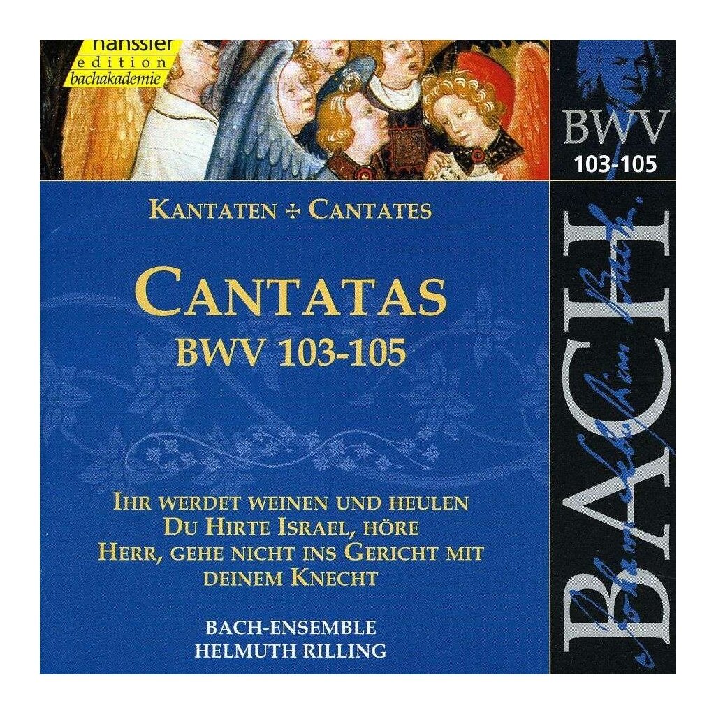 Диск Johann Sebastian Bach (1685-1750) - Die vollst ndige Bach-Edition Vol.33 (Kantaten BWV 103-105) (1 CD)