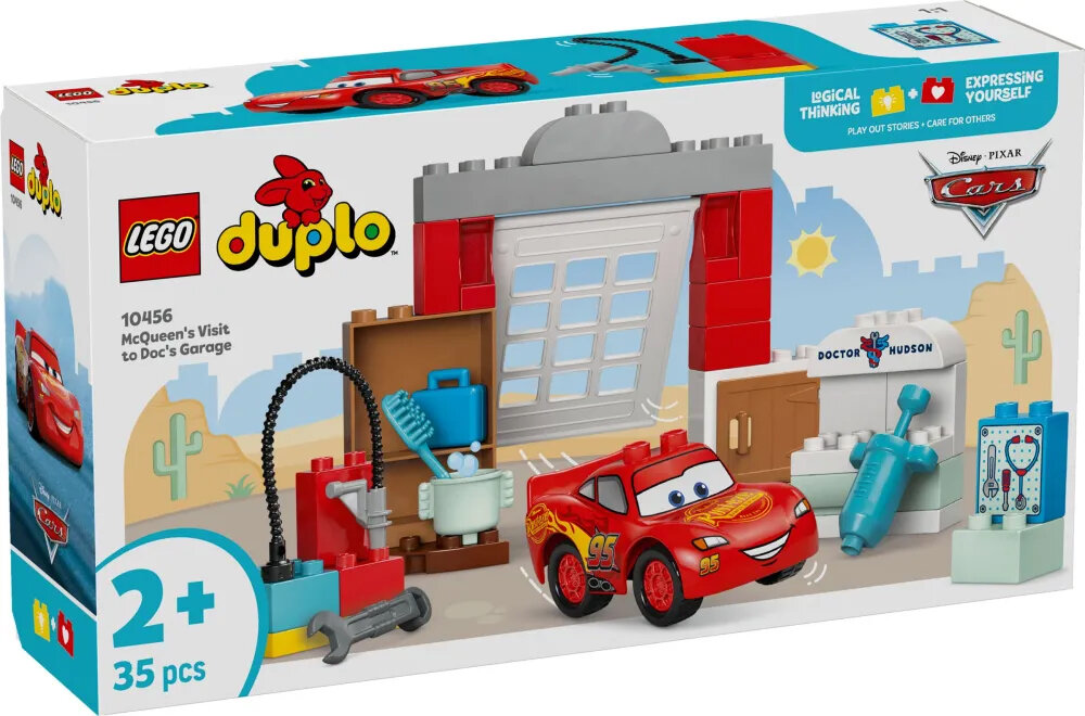 Конструктор LEGO DUPLO® 10456 Визит Маккуина в гараж Дока, 35 дет. — фото 1