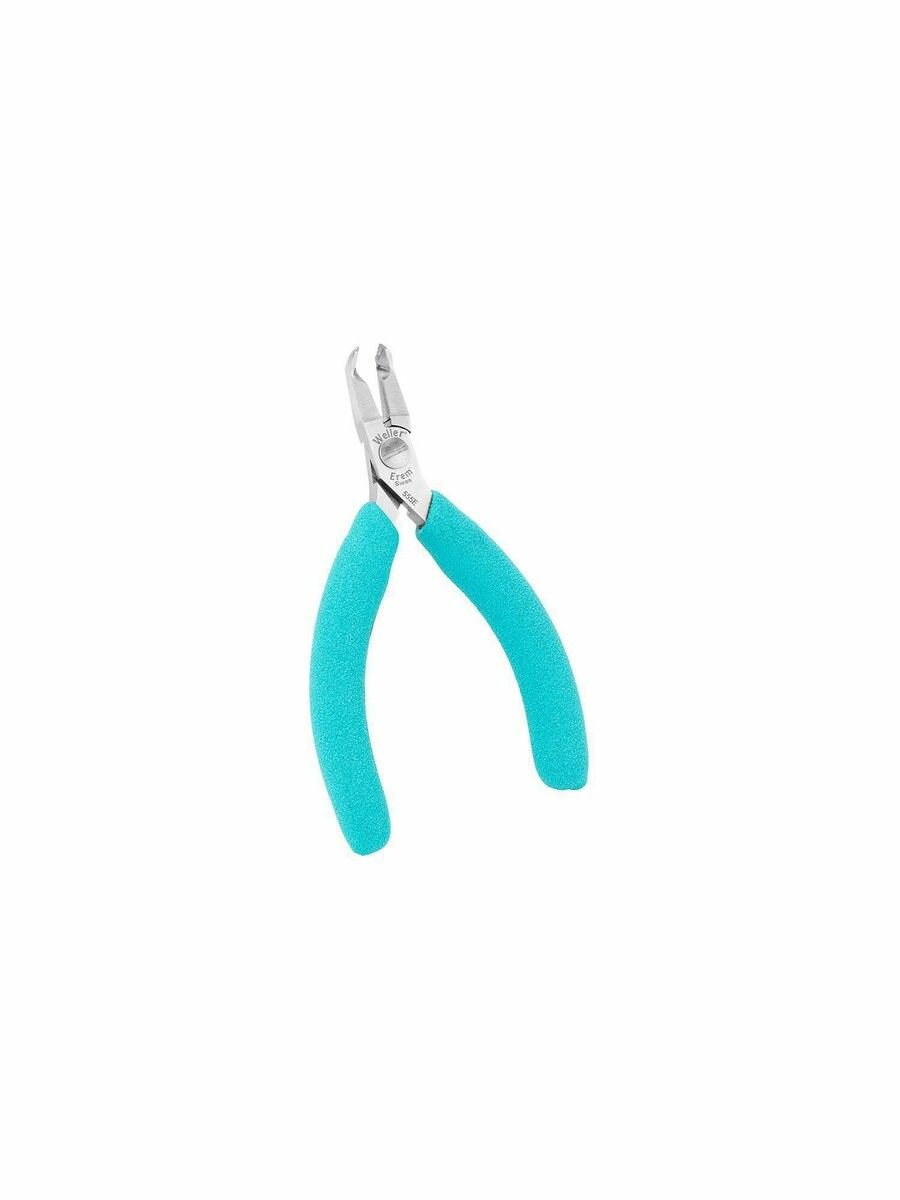 Остроконечные антистатические кусачки Erem 555E, загнутая головка под углом