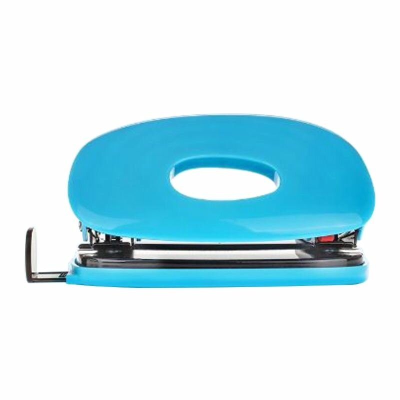 Портативный дырокол на 2 отверстия, удобная ручка, два дырокола, емкость 20 листов с линейками позиционирования, контейнер для хранения конфетти