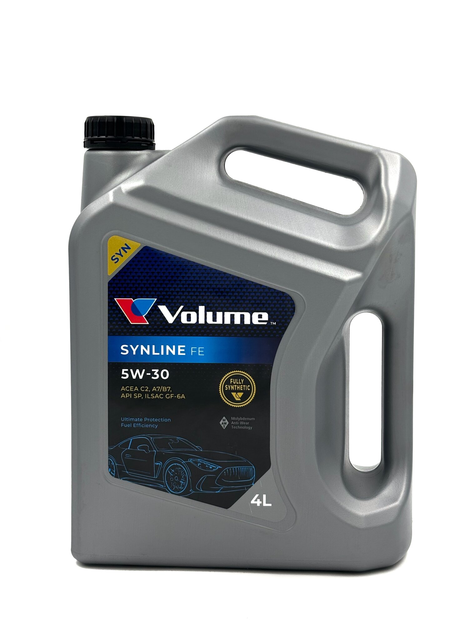 Масло моторное Volume Synline FE 5w-30, 4 литра , синтетическое