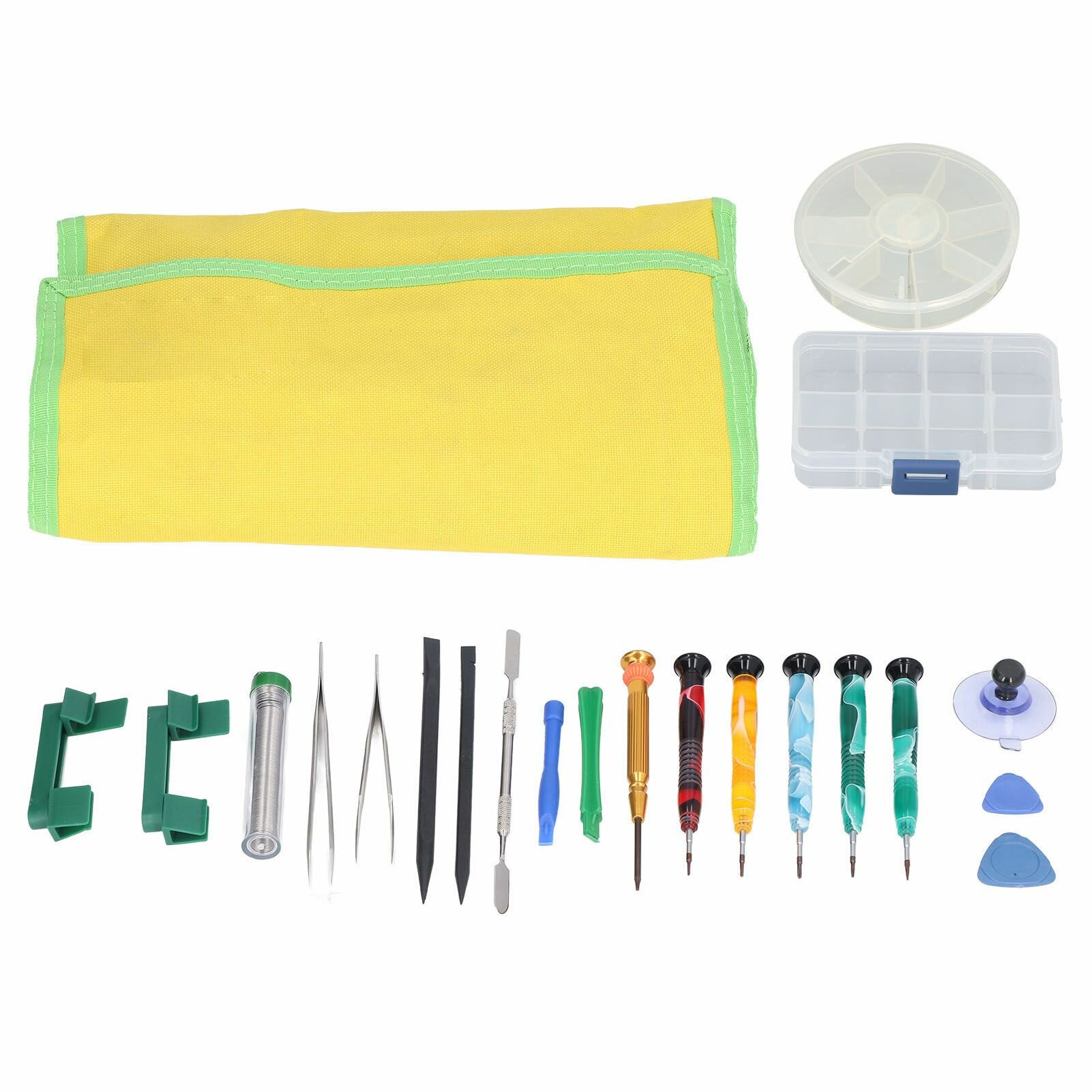 Набор монтировок для ремонта электроники со складным ящиком