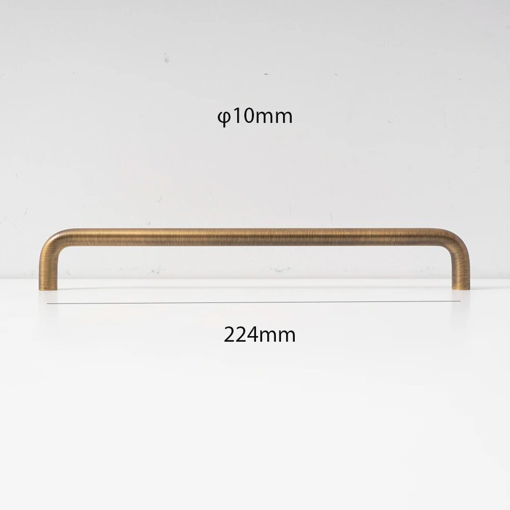 TINYHOB латунные ручки для мебели бронзовые C-5826-224mm