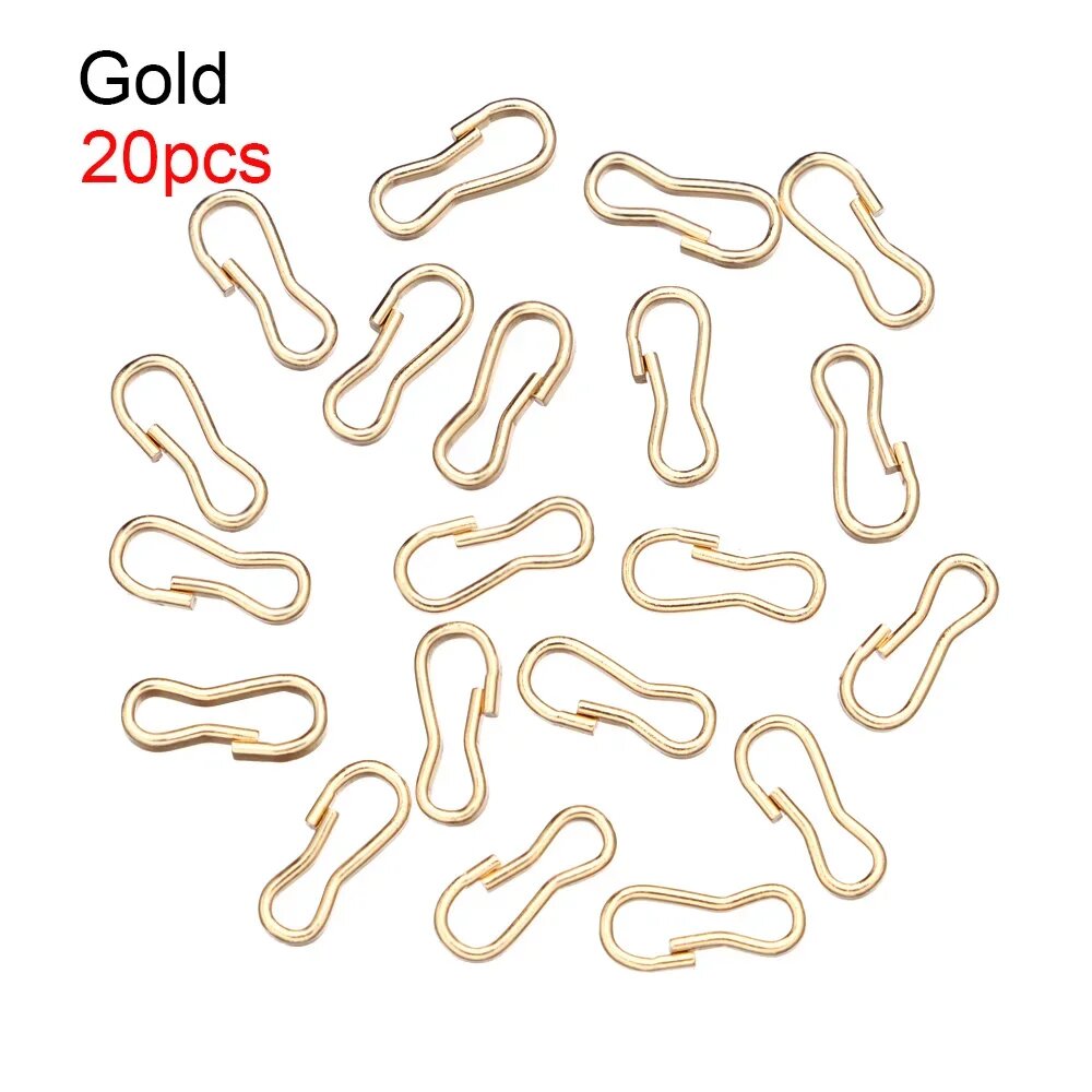 Пряжки-скобы Gold 20шт