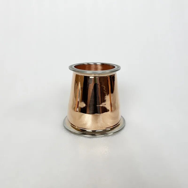 Фланец 3 дюйма, 91 мм х 4 дюйма, фланец 119 мм, трехзажимной переходник с медной чашей, полусферический переходник для дистилляции, H--110 мм