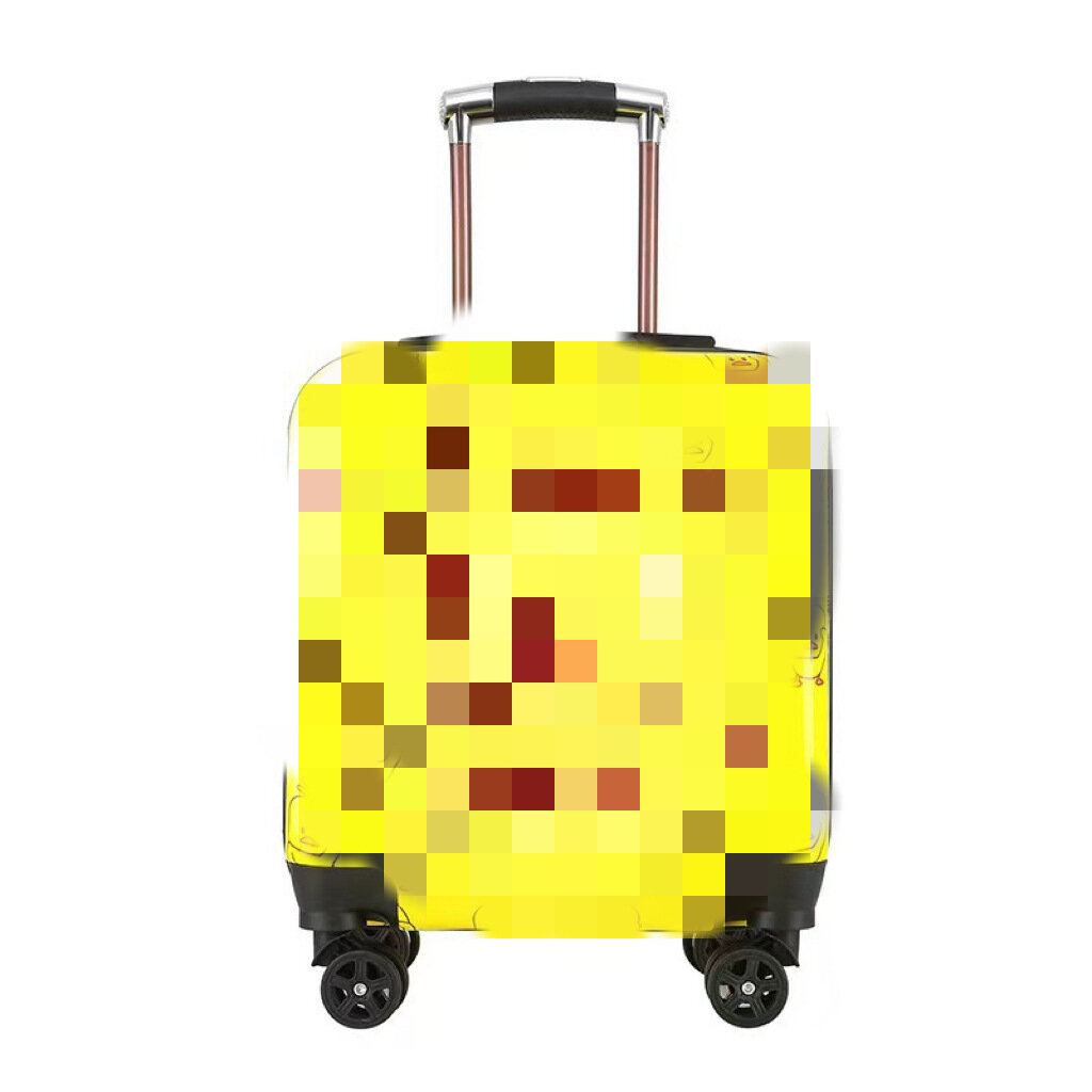 Детский чемодан для путешествий, универсальные колеса, замок с паролем, подарочная коробка