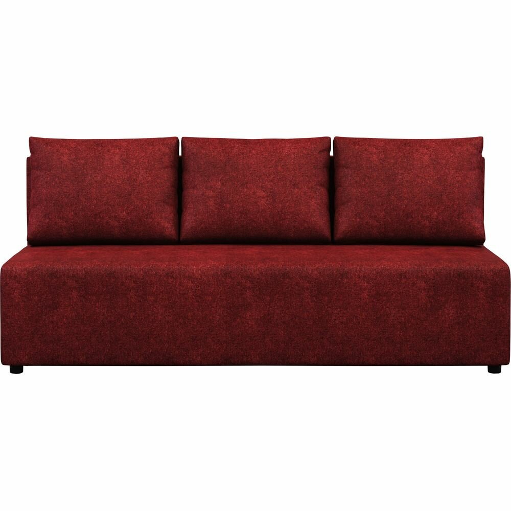 Диван еврокнижка Наш Диван Нексус А10 велюр бордовый