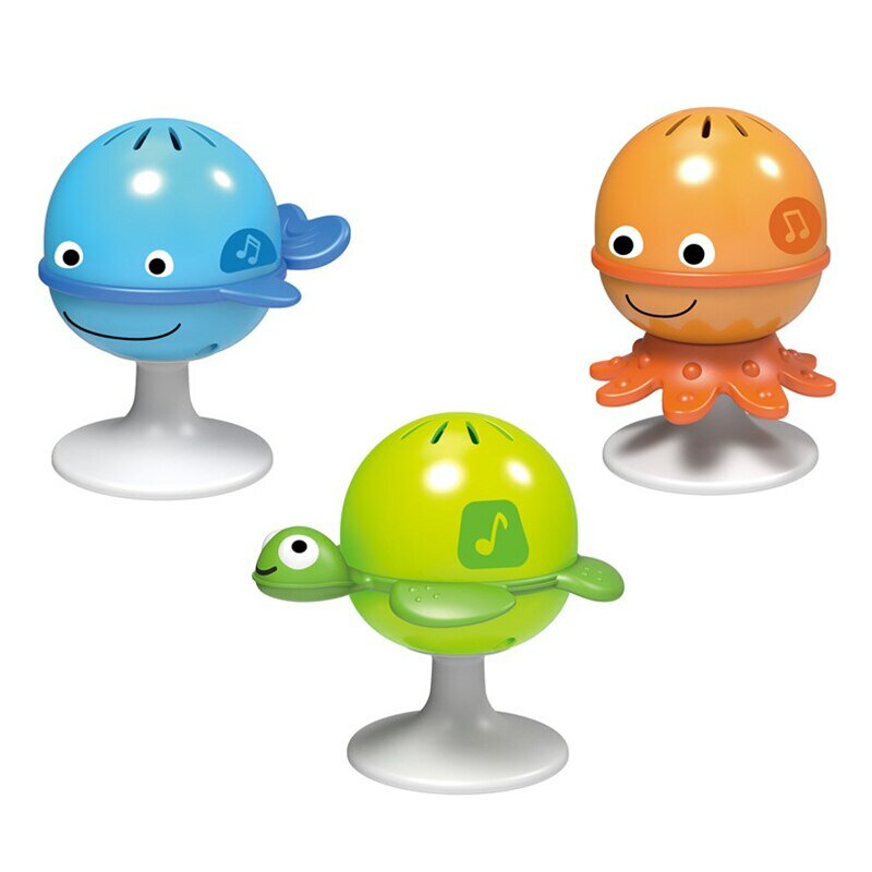 3 в 1 Sucker Rattles для детей Игры Детские игрушки 0 6 12 месяцев Новорожденный Образование до 1 года Развитие Милая Rattle Baby Rattles & Mobiles (()