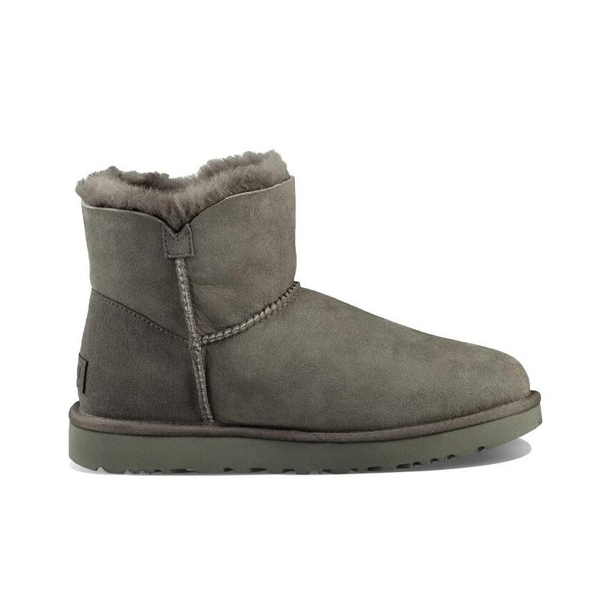 Угги UGG Bailey Button II, размер EU 38 стопа (24CM), серый — фото 1