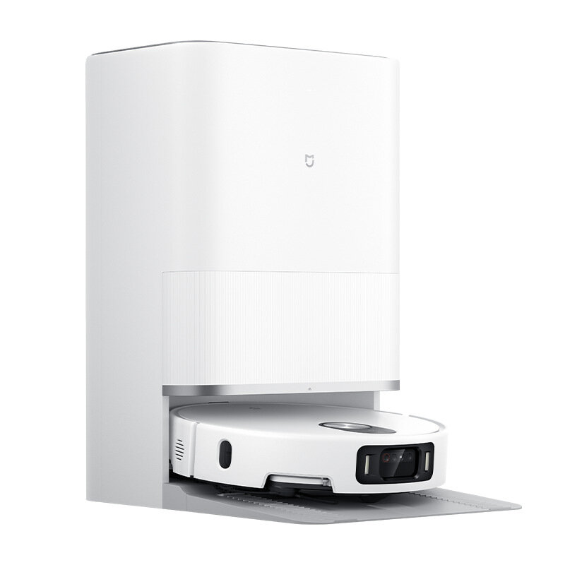 Робот-пылесос Mijia 5 Pro с интеллектуальным взаимодействием AI, двумя механическими руками, высокой мощностью всасывания, интегрированной уборкой и мытьем пола