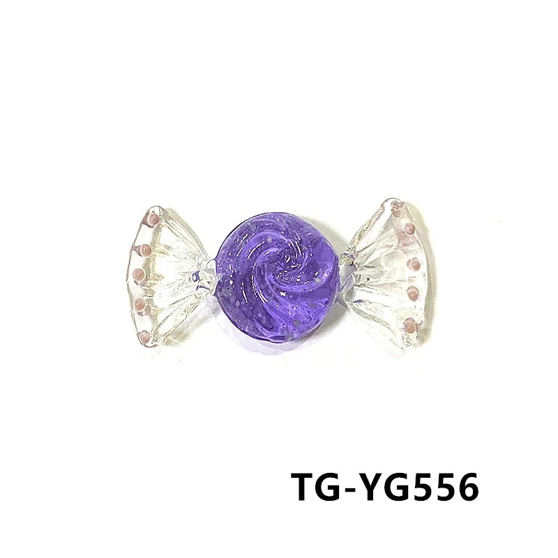 Муранское стекло конфеты JSSMTLP Фиолетовый, TG-YG556