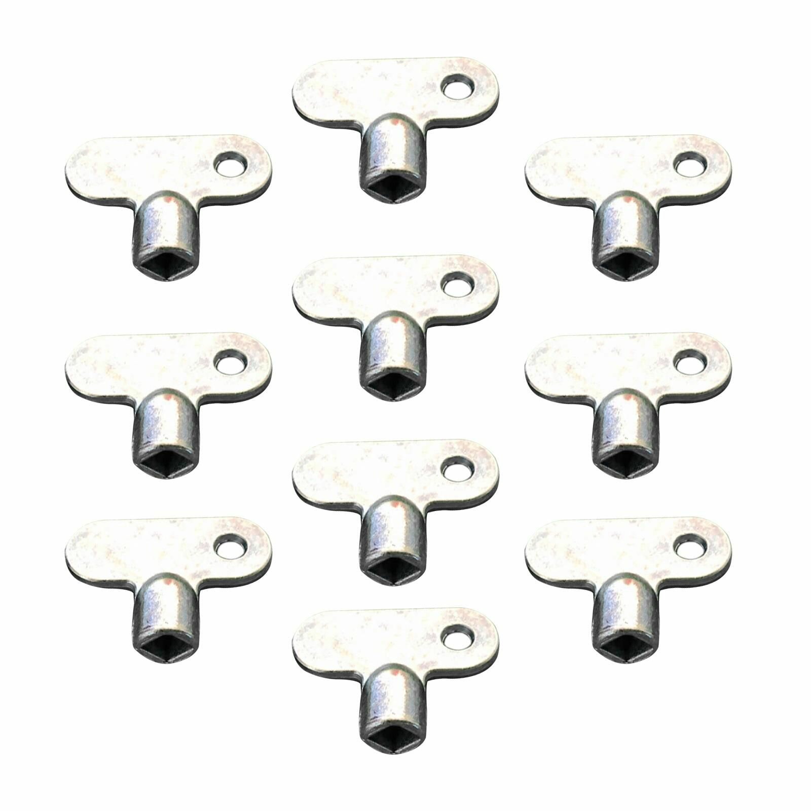 Набор из 10 ключей для радиатора с квадратным гнездом, инструменты для водопроводного крана