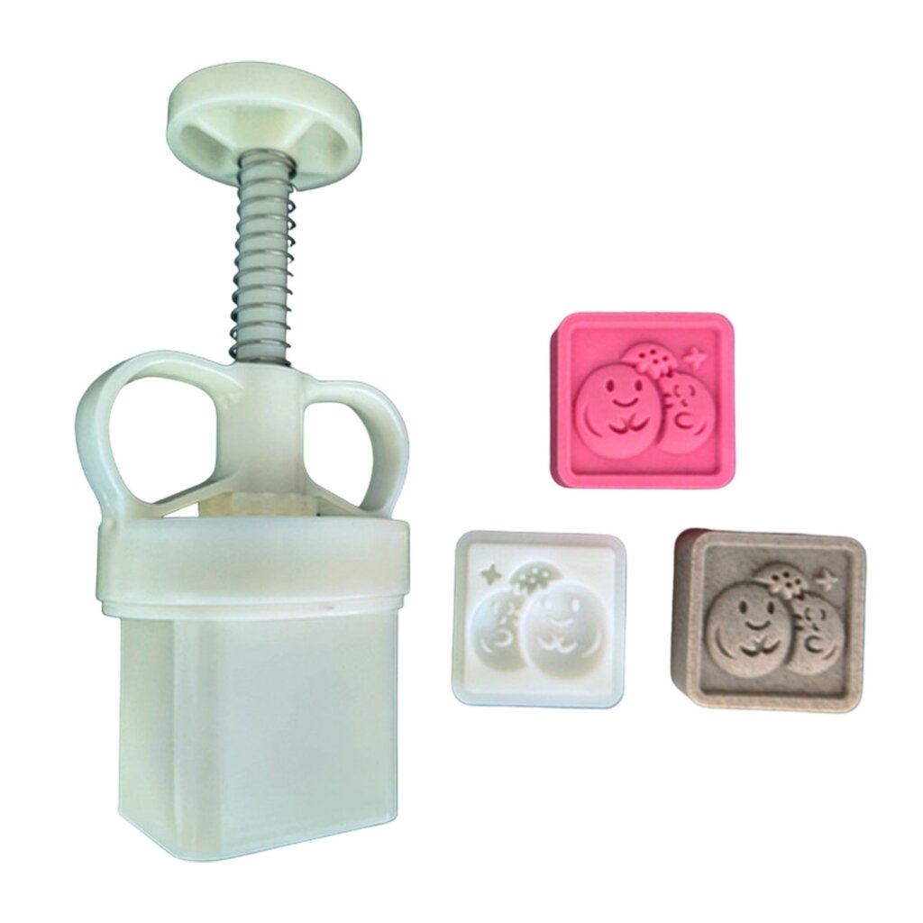 Midautumn Festival Moon Cake Cake Square Cartoon Flom