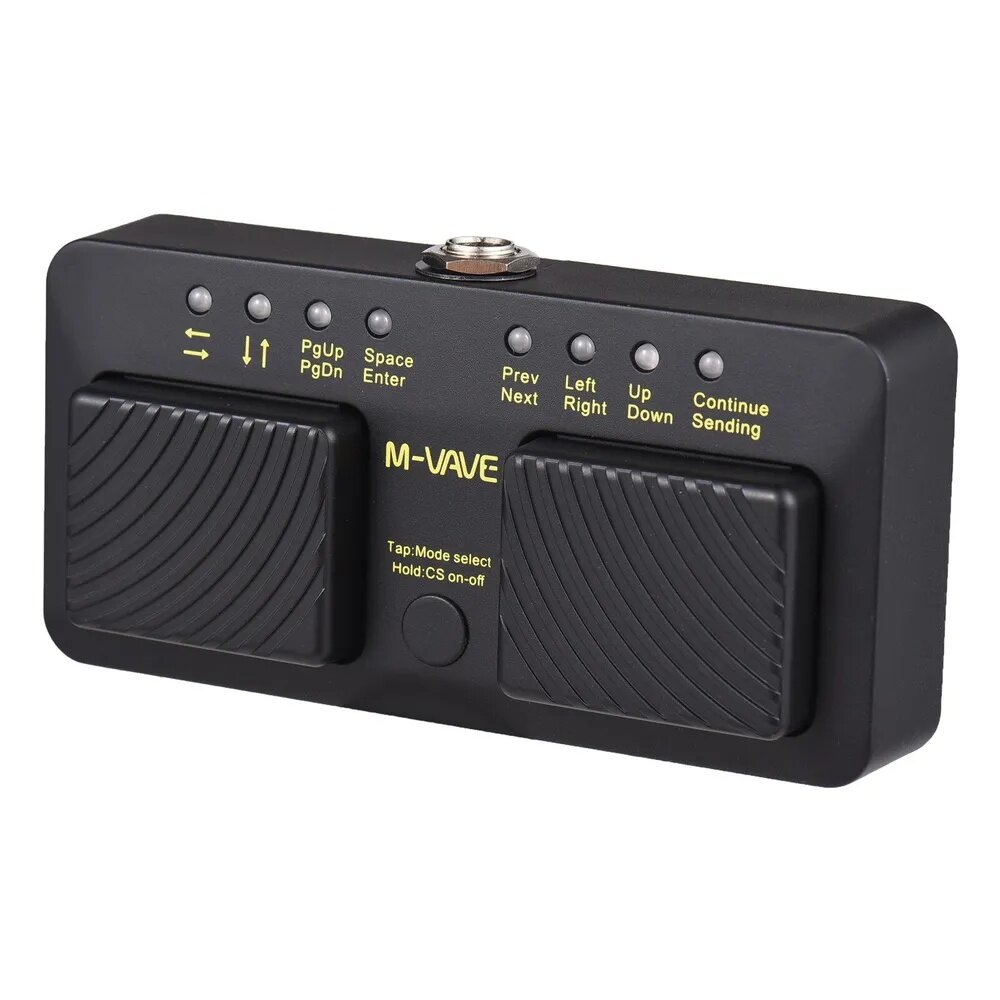 M-VAVE CUBE TURNER PRO Аккумуляторная беспроводная интеллектуальная педаль управления MIDI