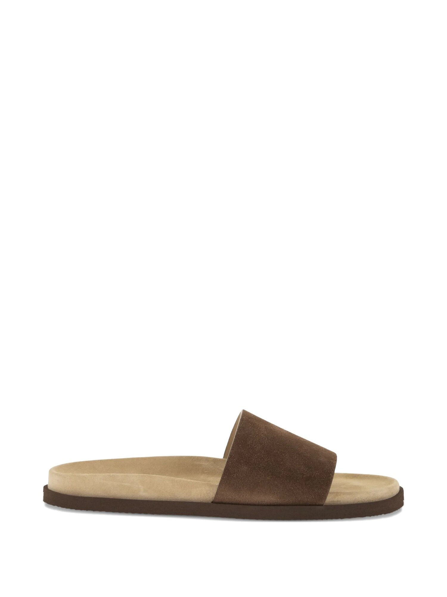 Босоножки Suede-strap flat sandals