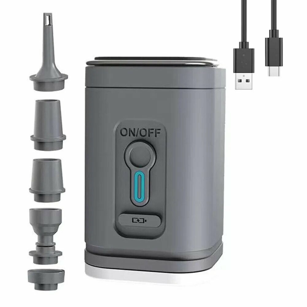 Беспроводной воздушный насос Портативный электрический воздушный компрессор Накачивание и дефляция