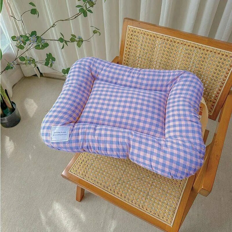 Лежанка для Собак и Кошек 50x40 см Теплая, Зимняя, Мягкая (До 4 кг)