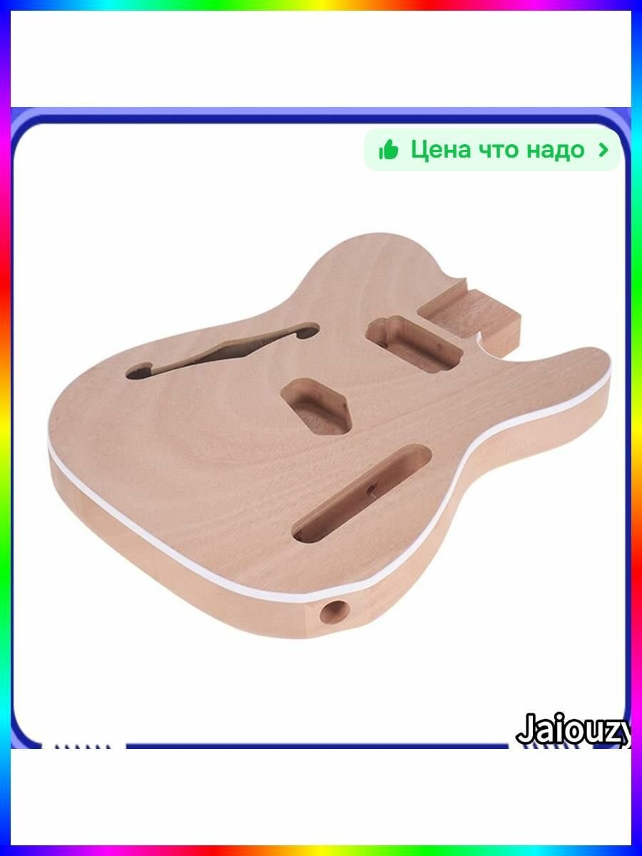 Корпус для электрогитары из красного дерева, 40х32 см-4, 8 см, Аксессуар для оркестра