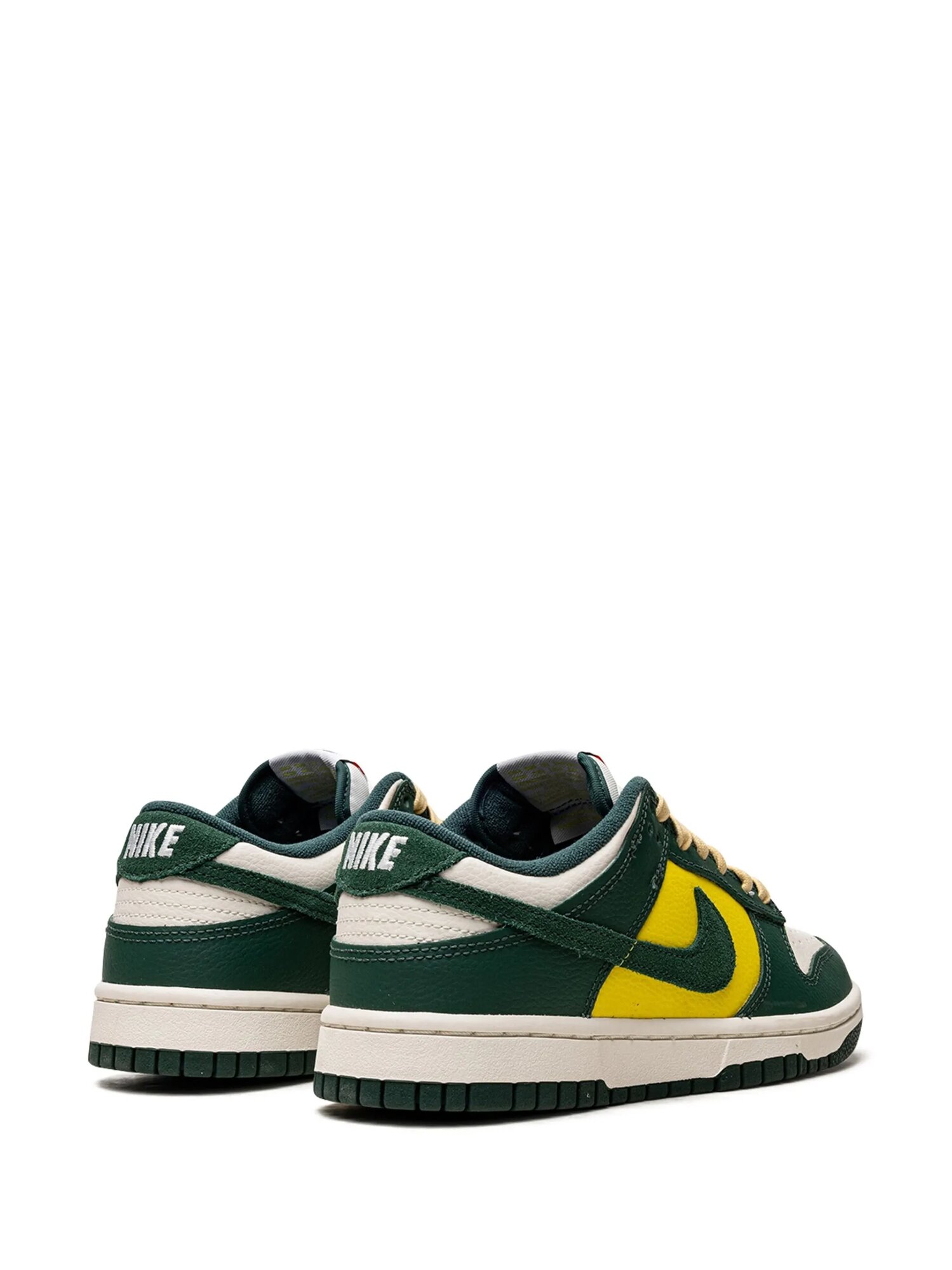Кроссовки NIKE Dunk Low, размер 11.5 US, зеленый — фото 1