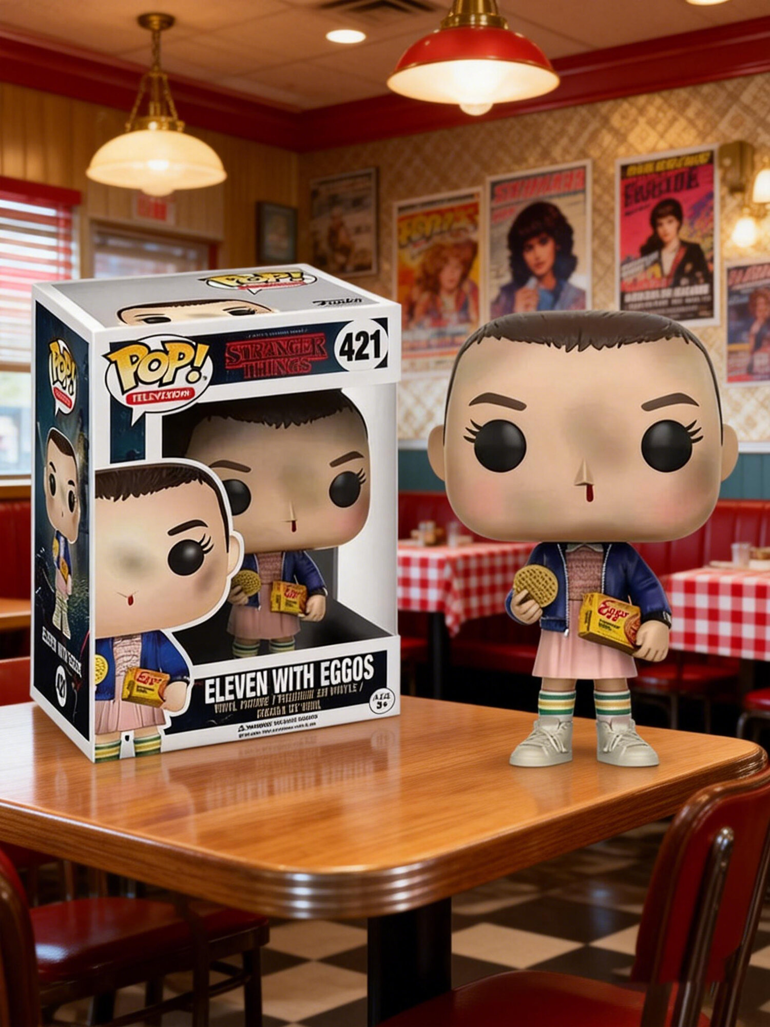 Funko POP! Фигурка Очень странные дела, Eleven with Eggo