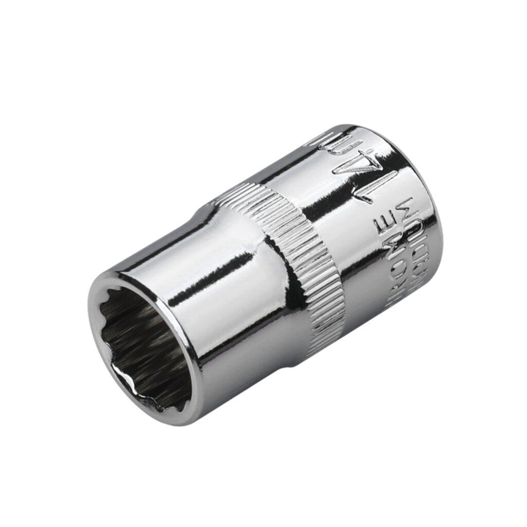 Сверхмощный 12-Точечный Короткий Торцевой Бит 1/2-дюймовый Привод 8-20 мм с Храповым Ключом для Ручного Инструмента для Ремонта Автомобилей