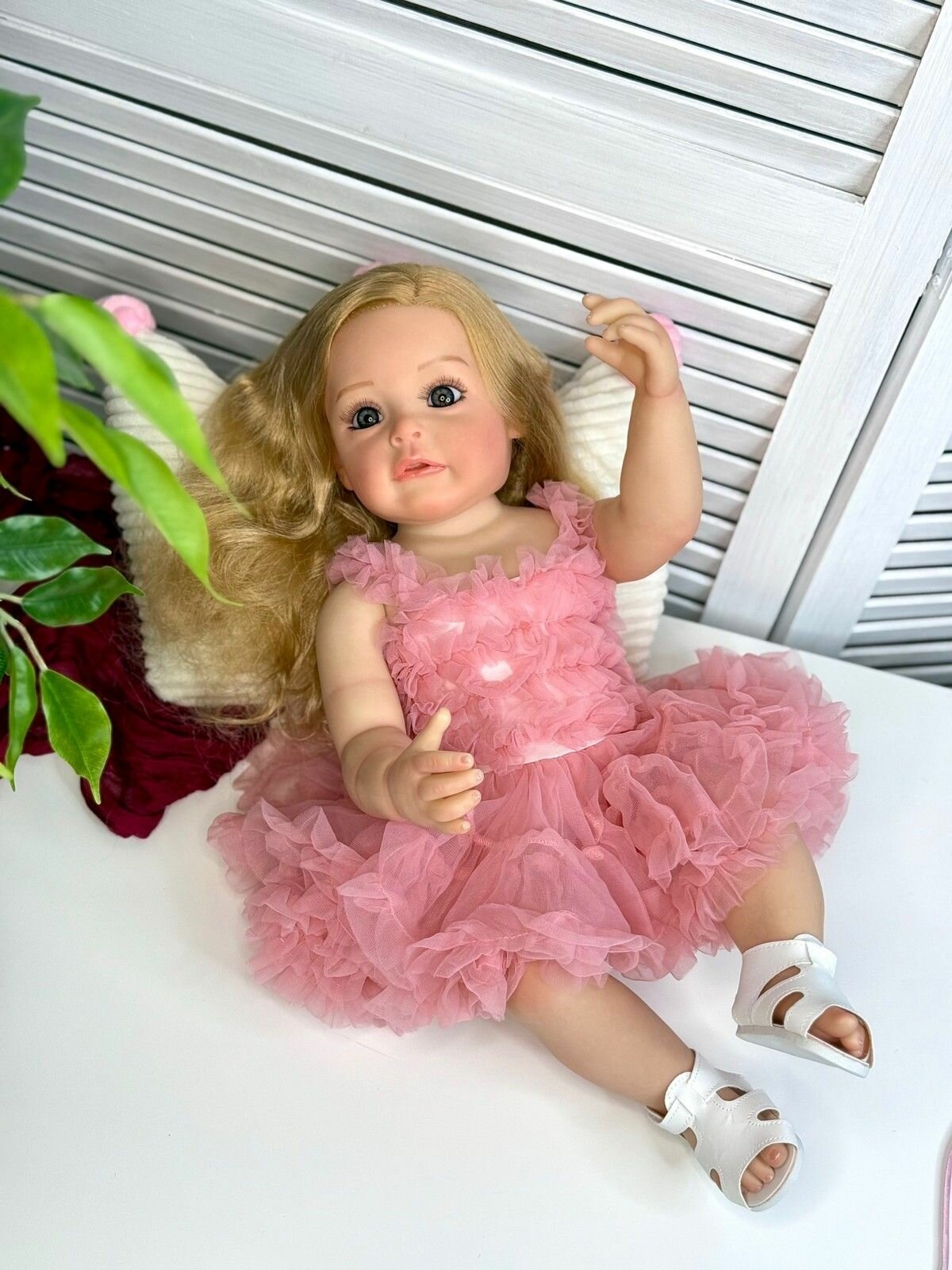 Кукла Реборн виниловая 55 см