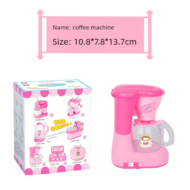 Детская мини-симулятор стиральной машины для девочек, игрушечная бытовая техника для ролевых игр, игрушка-имитация