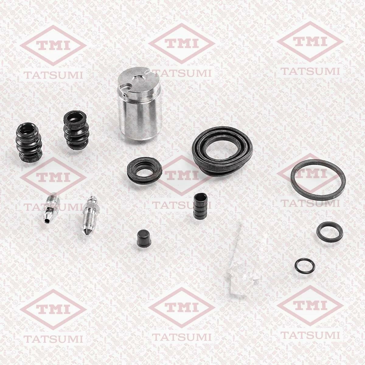 Ремкомплект TATSUMI тормозного суппорта заднего с поршнем MAZDA, NISSAN, SUZUKI (TCG1356)