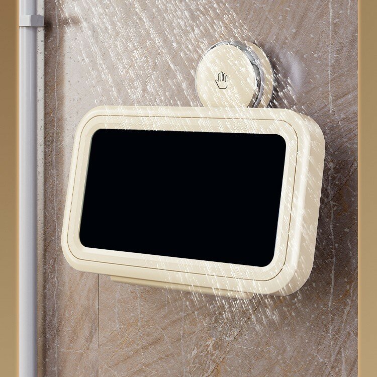 Держатель для телефона в ванной с присоской, водонепроницаемый чехол для телефона, подставка для телефона, настенная полка для душа в ванной