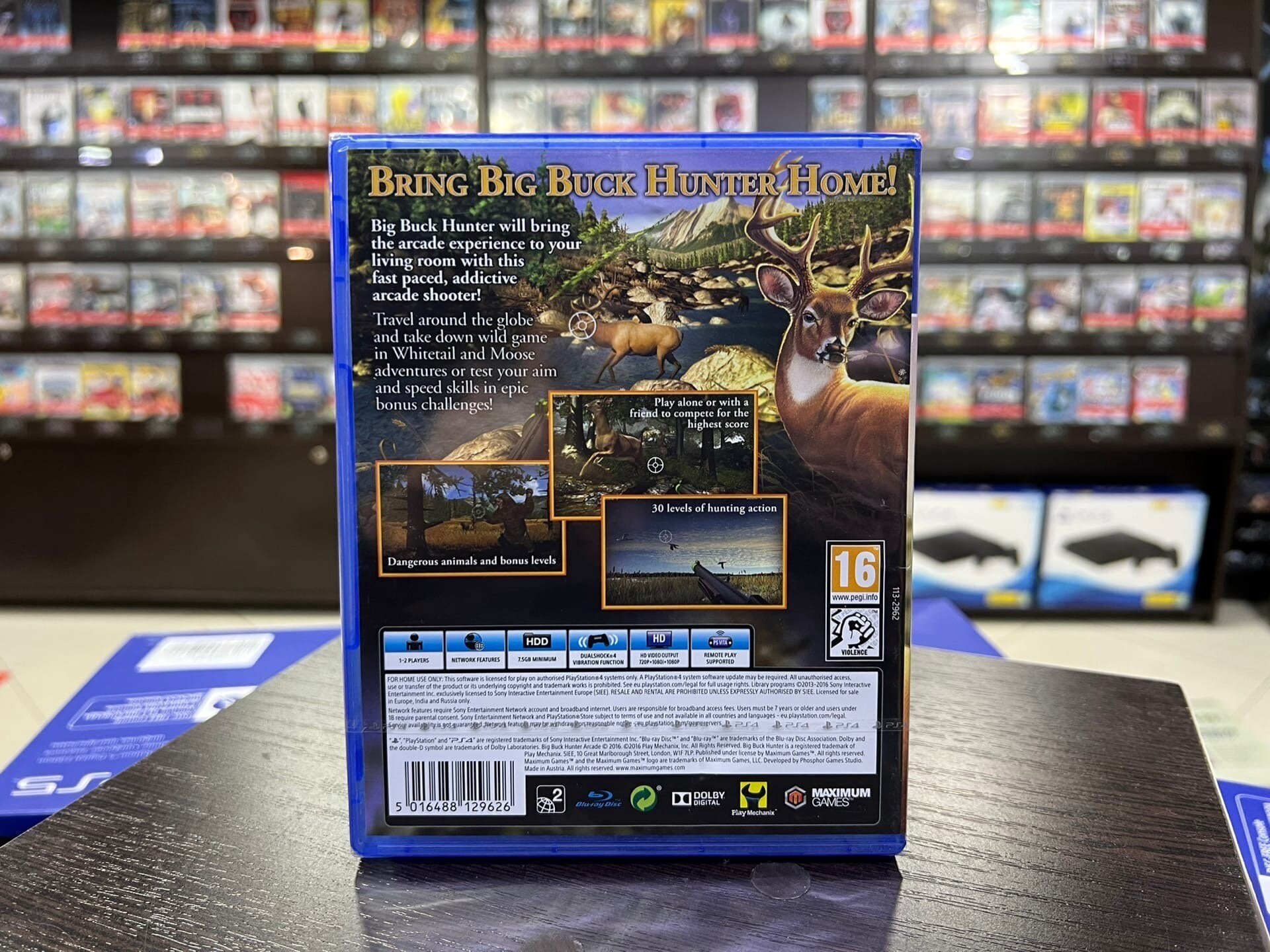 Big Buck Hunter Arcade (Игра на диске) (Английская версия) (PS4) — фото 1