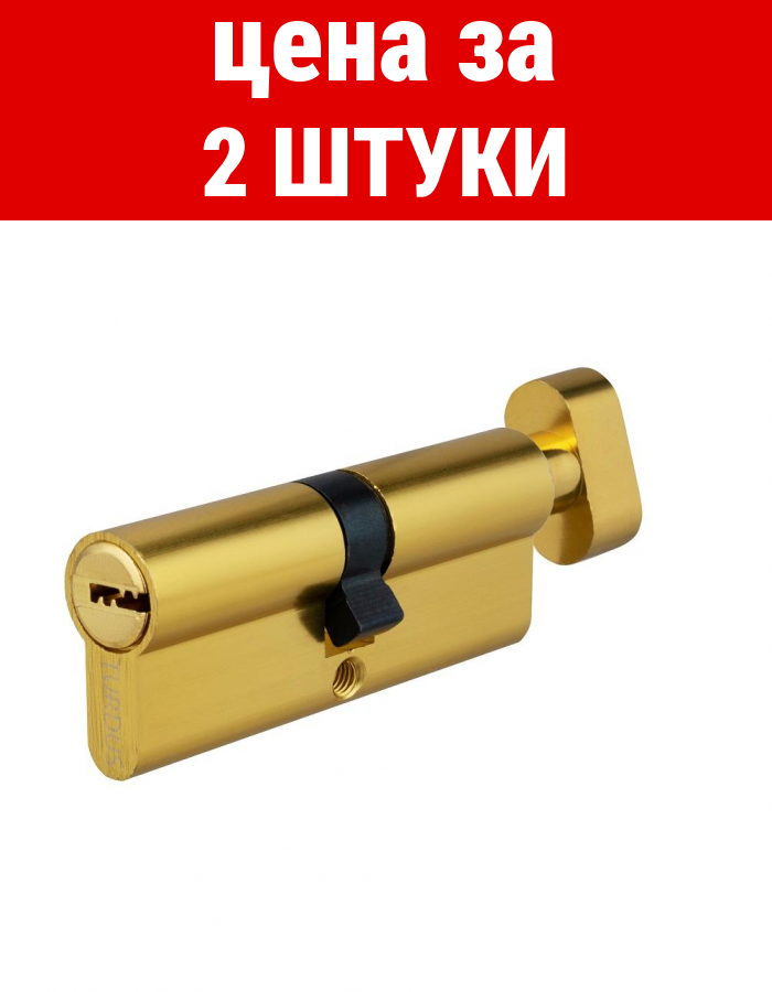 Комплект 2 шт, механизм 60А ЦИЛ Д/ВР ЗАМ КЛ/Ф ЗОЛ TURDUS PALIDORE