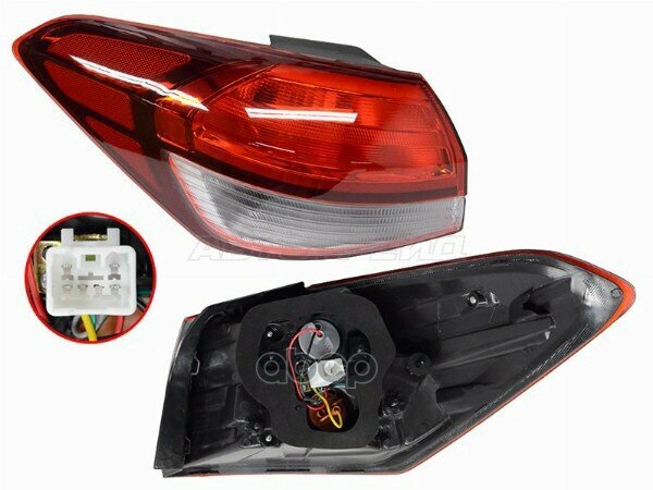 Фонарь задний Kia Cerato 16-20 (Слева/ LED) Sat арт. ST-18-0022