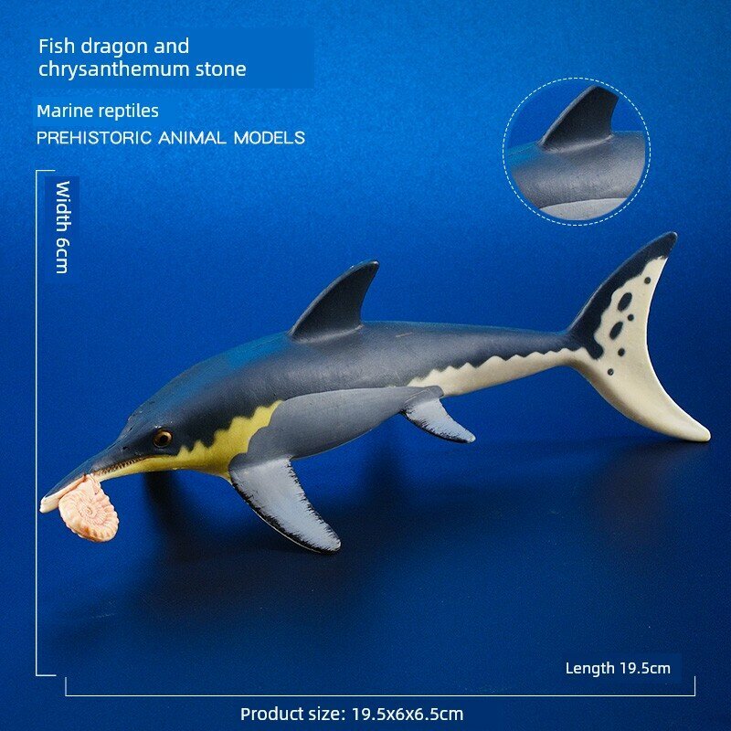 Детская модель древнего морского животного - Копия ихтиозавра, Детальная фигурка для детей